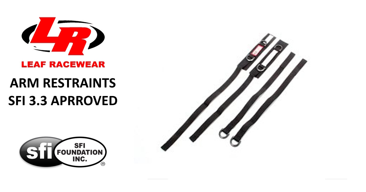 RJS Arm Restraints SFI 3.3 | Driver Safety Gear | Leaf Racewear